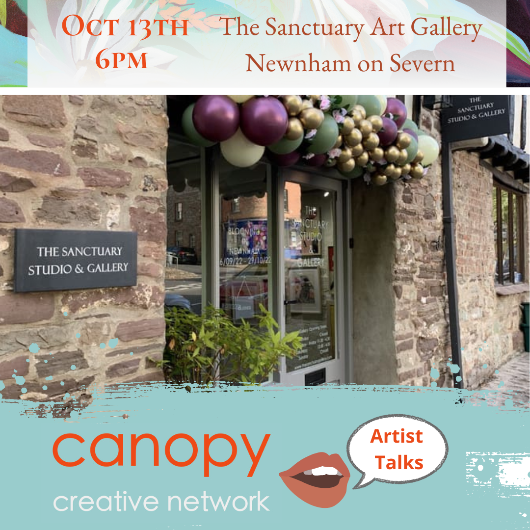 Artist Talks at The Sanctuary sponsored by Canopy – Canopy Creative Network