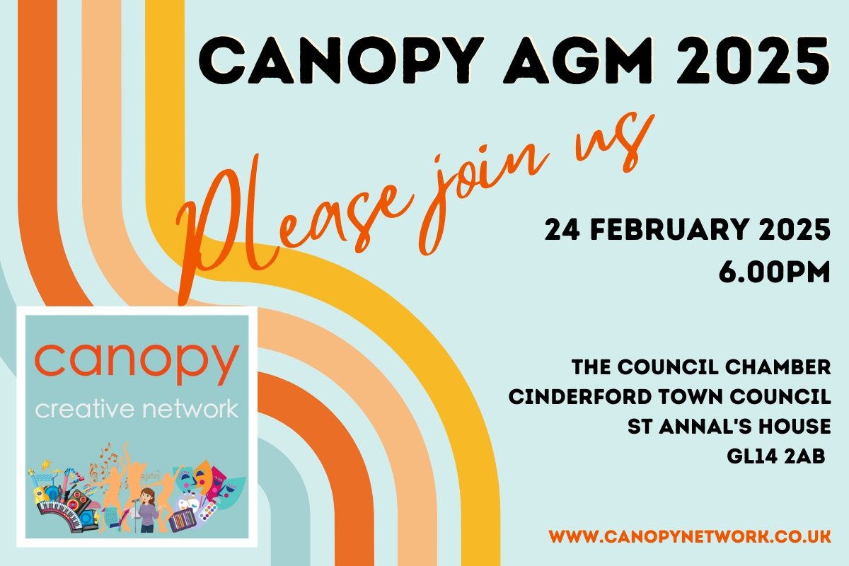 Join us at our 2025 AGM – Canopy Creative Network