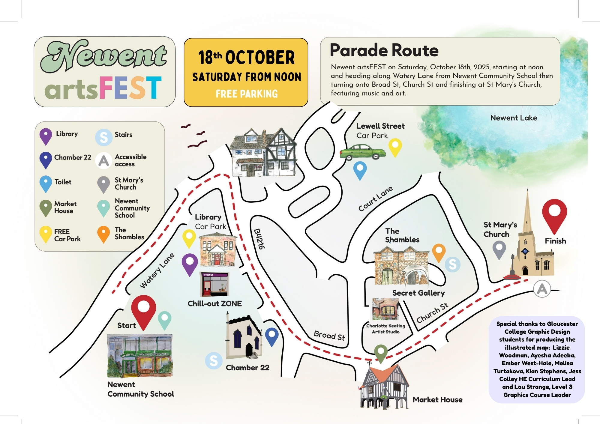 Newent artsFEST 2025 – Canopy Creative Network